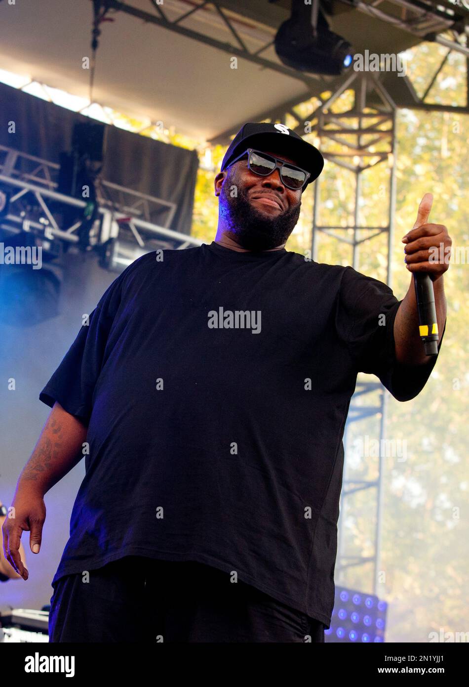 Michael Render performs as Killer Mike of Run The Jewels seen at the ...