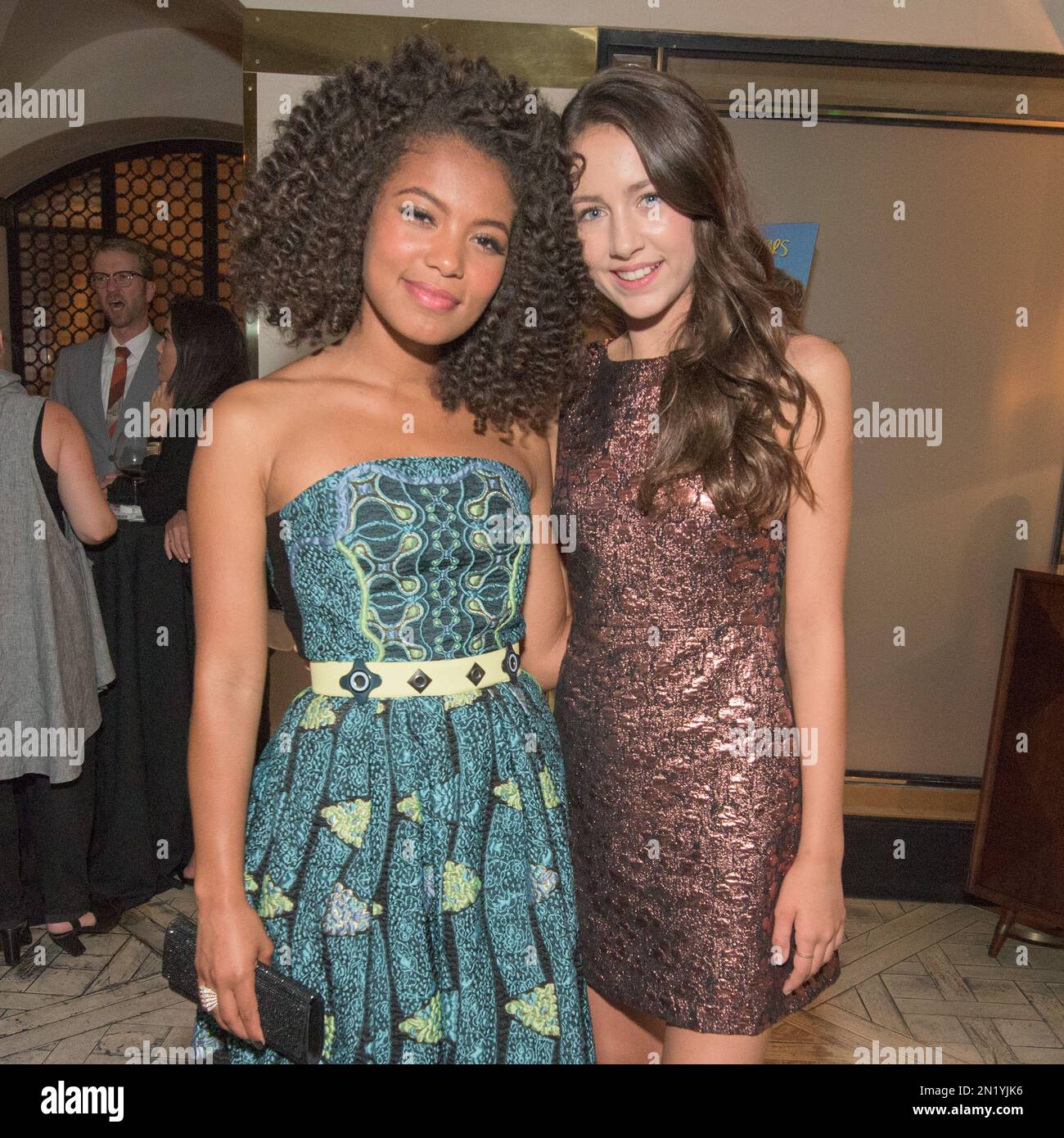 Jaz Sinclair, left, and Emma Fuhrmann attend the after party for the ...