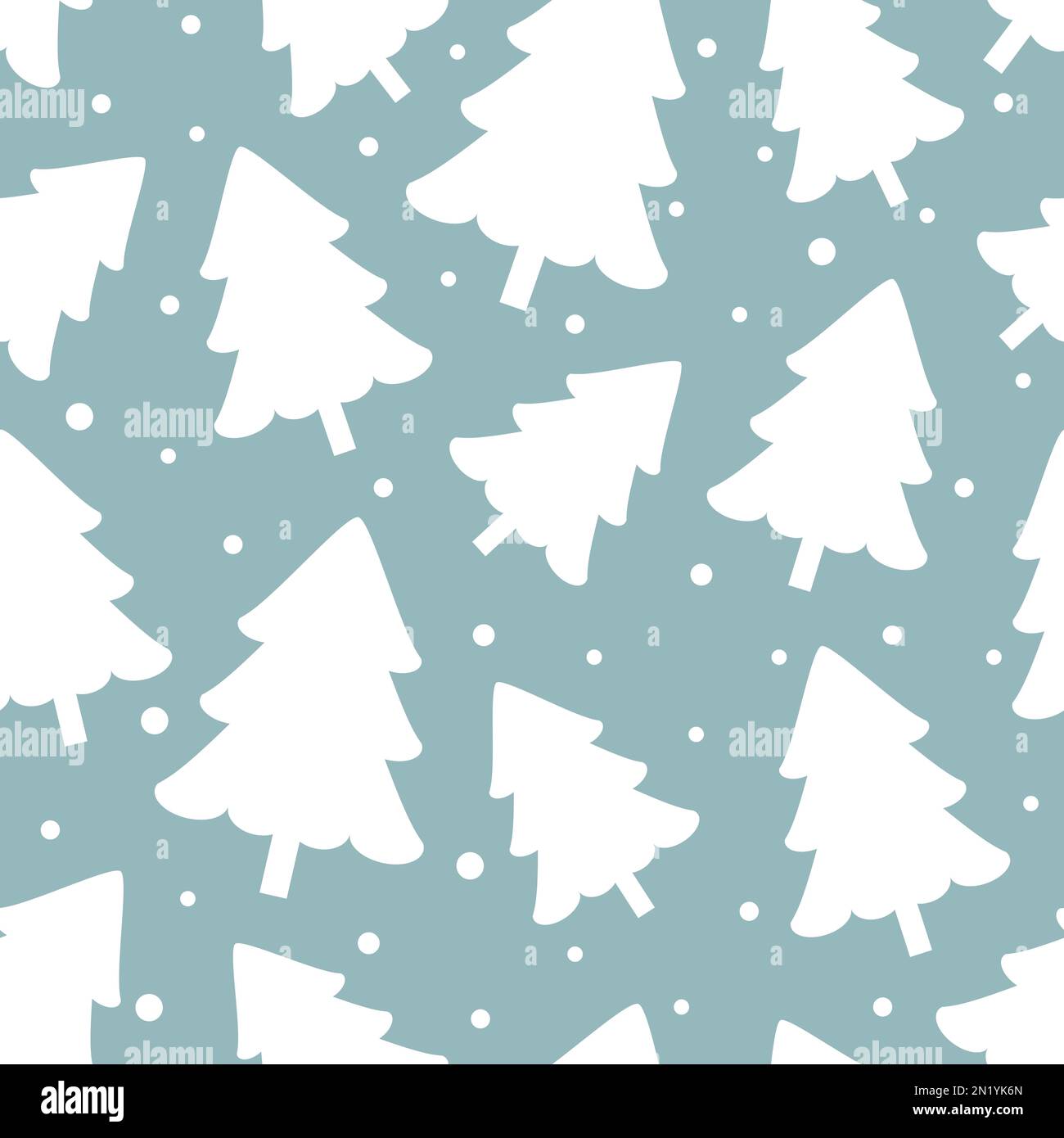 Seamless christmas forest landscape hi-res stock photography and images ...