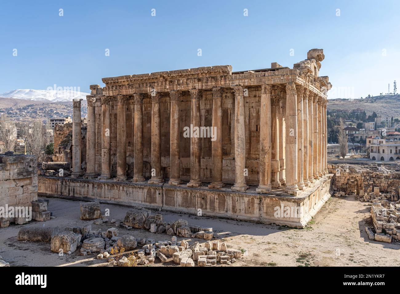 Temple of Jupiter, Baalbek, Lebanon Stock Photo - Alamy
