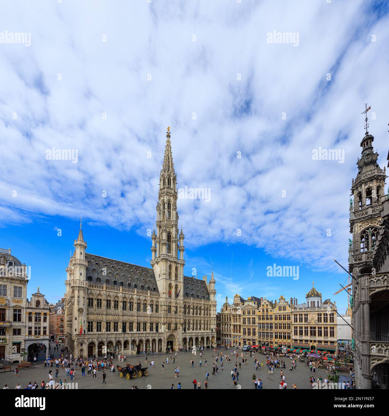 Brussels, Belgium, the famous Grand Place Stock Photo - Alamy