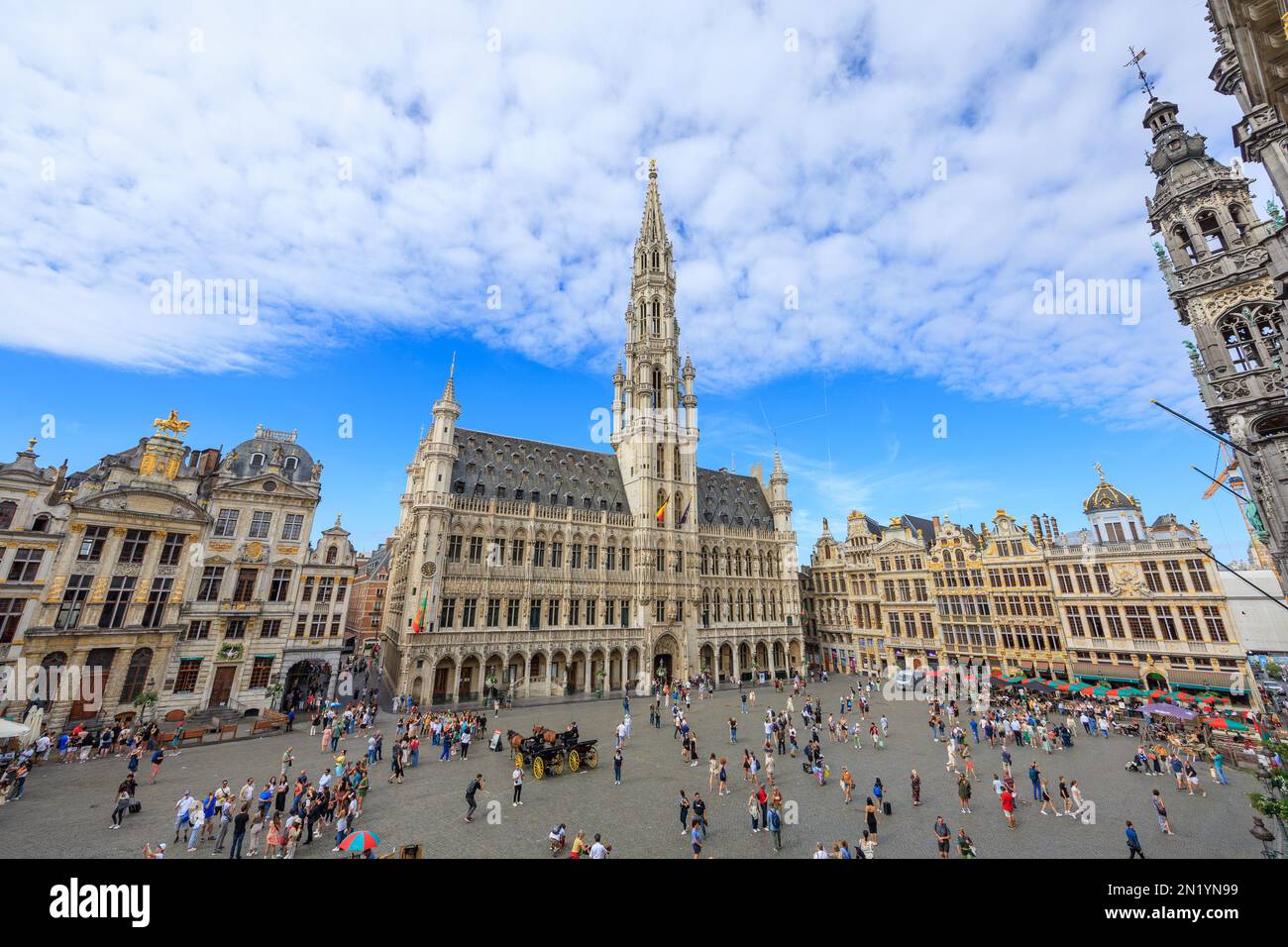 Brussels, Belgium, the famous Grand Place Stock Photo - Alamy