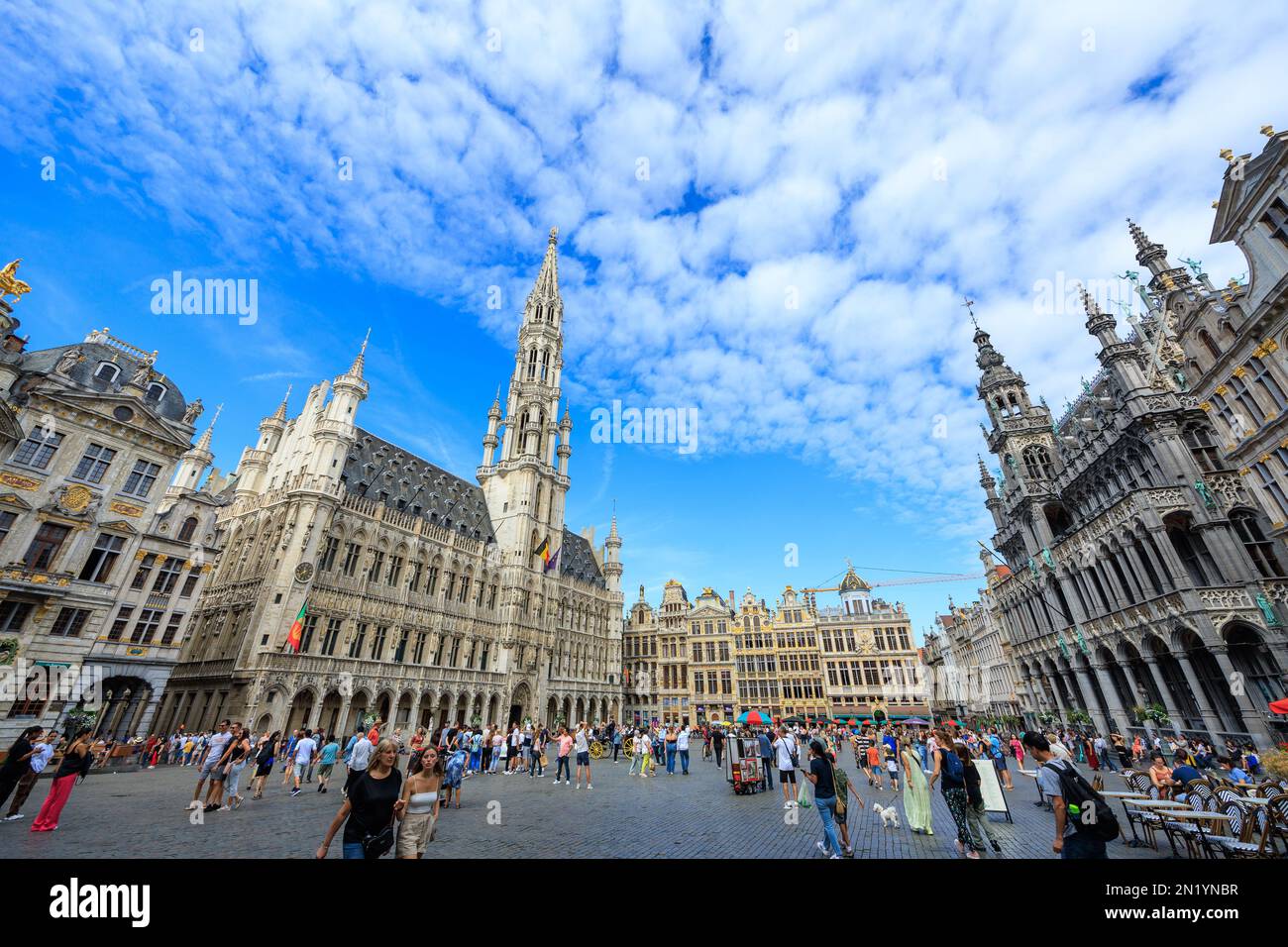 Brussels, Belgium, the famous Grand Place Stock Photo - Alamy
