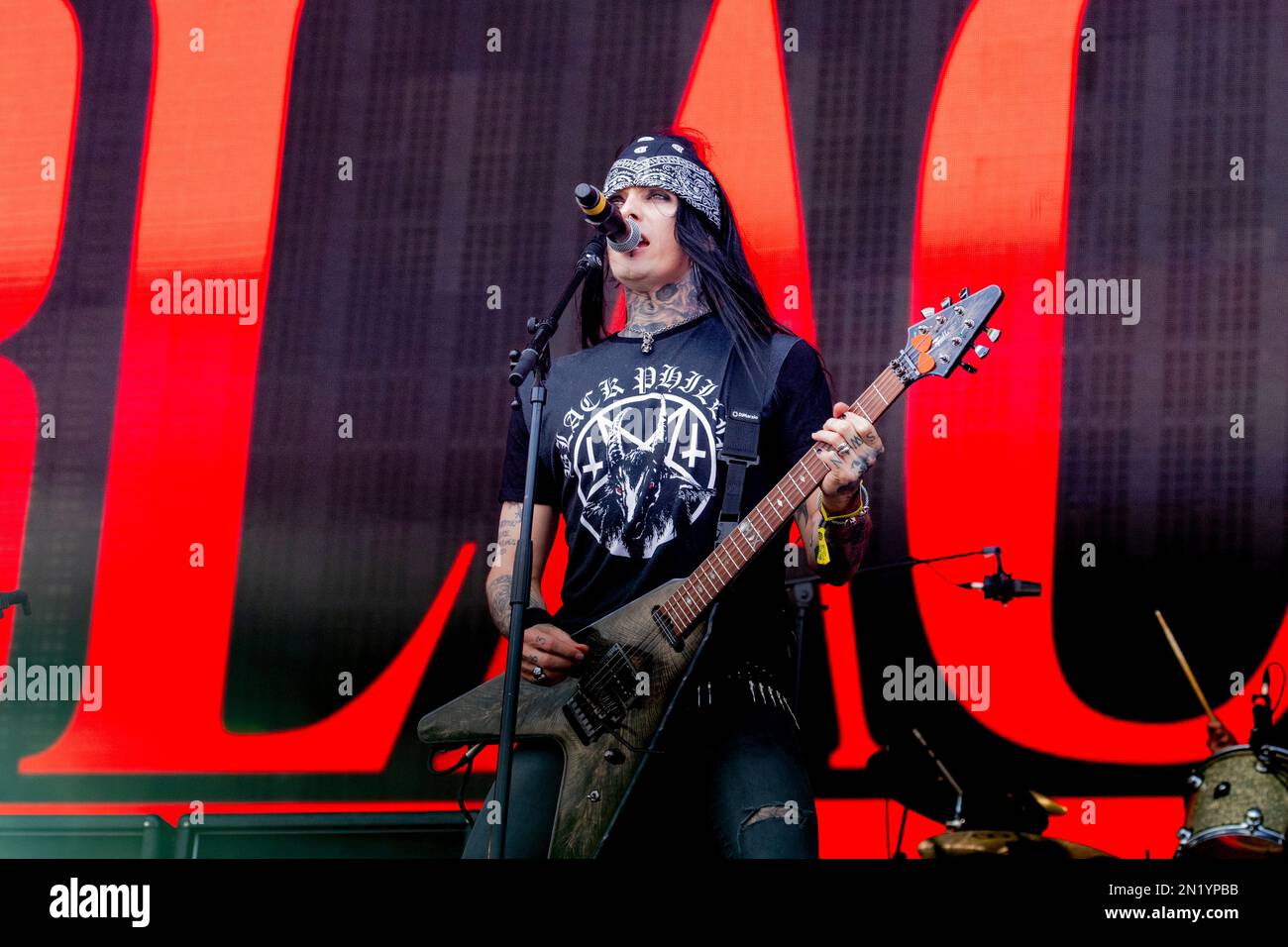 Black rain band member hi-res stock photography and images - Alamy