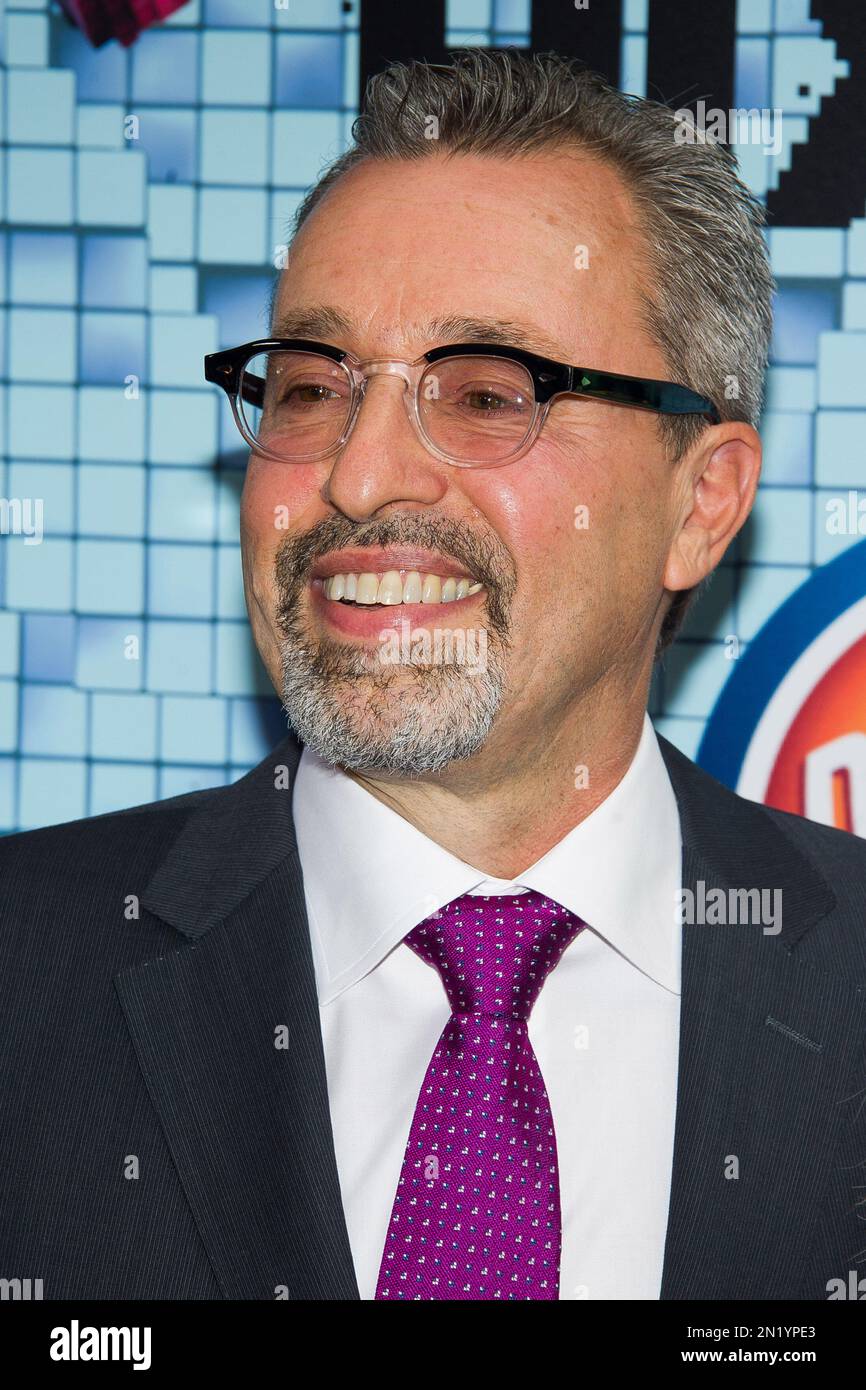 Michael Barnathan attends the world premiere of "Pixels" at Regal E ...