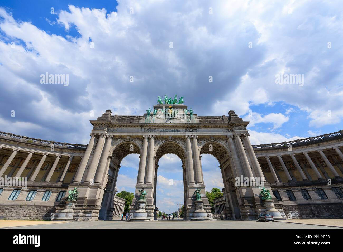 The Cinquantenaire in Brussels, Belgium Stock Photo - Alamy