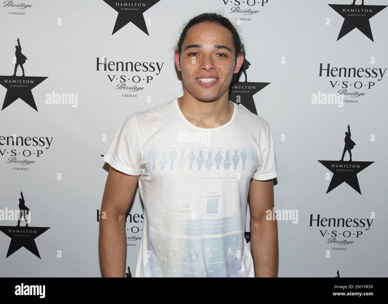 Actor Anthony Ramos is seen at Hennessy V.S.O.P Celebrates Hamilton's ...