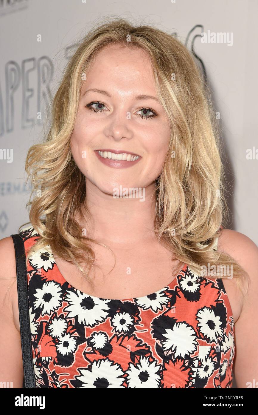 Poppy Jamie arrives at the special screening of "Paper Towns" help at ...