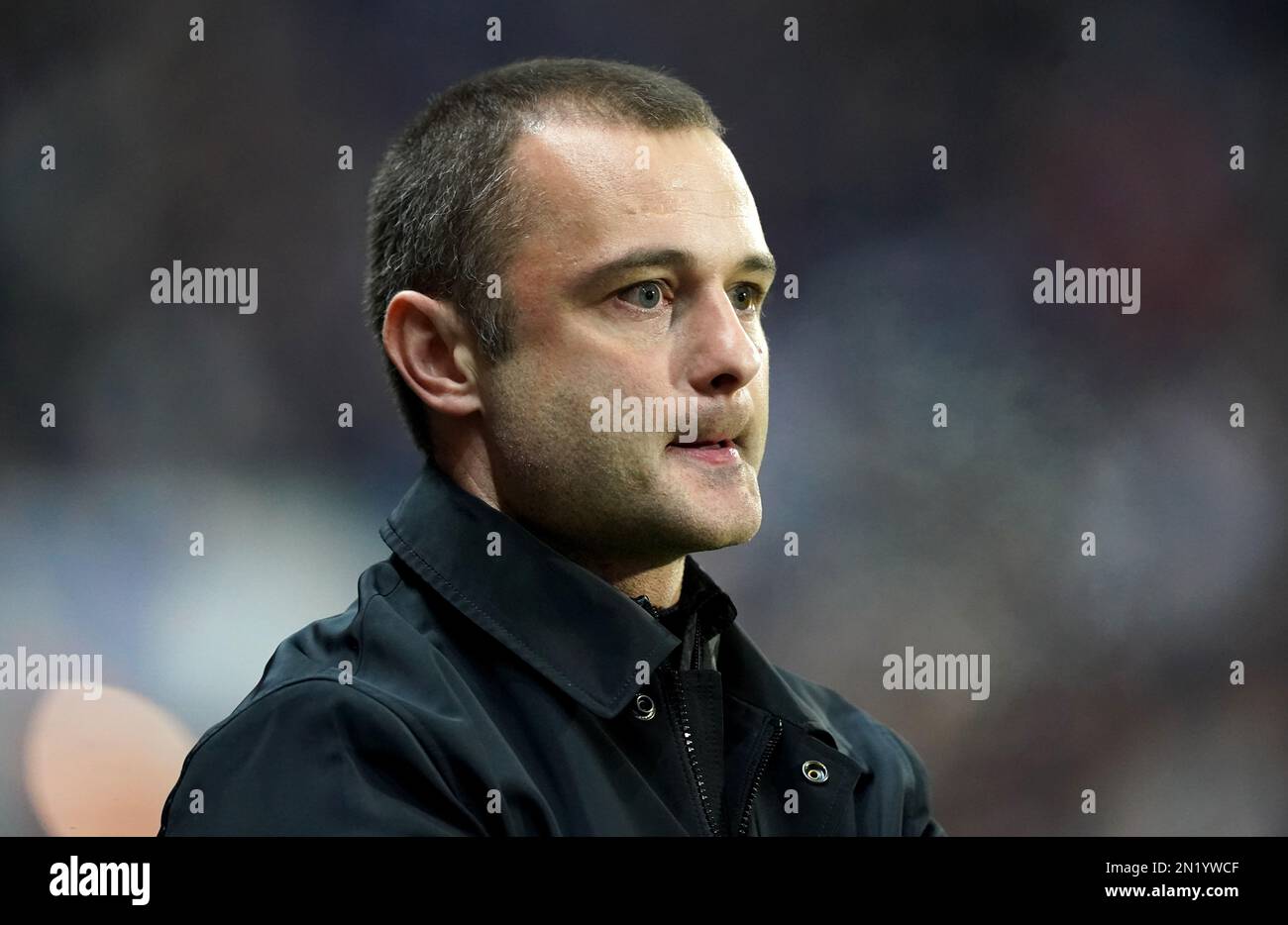Wigan manager Shaun Maloney during the Sky Bet Championship match at ...