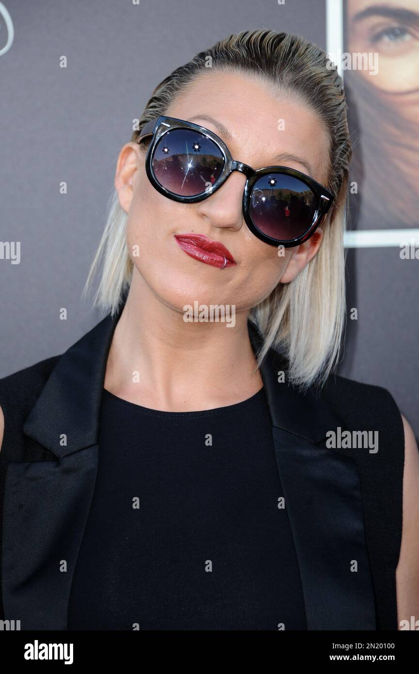 Sam Bruno arrives at "Paper Towns" Q&A and live concert event held at ...