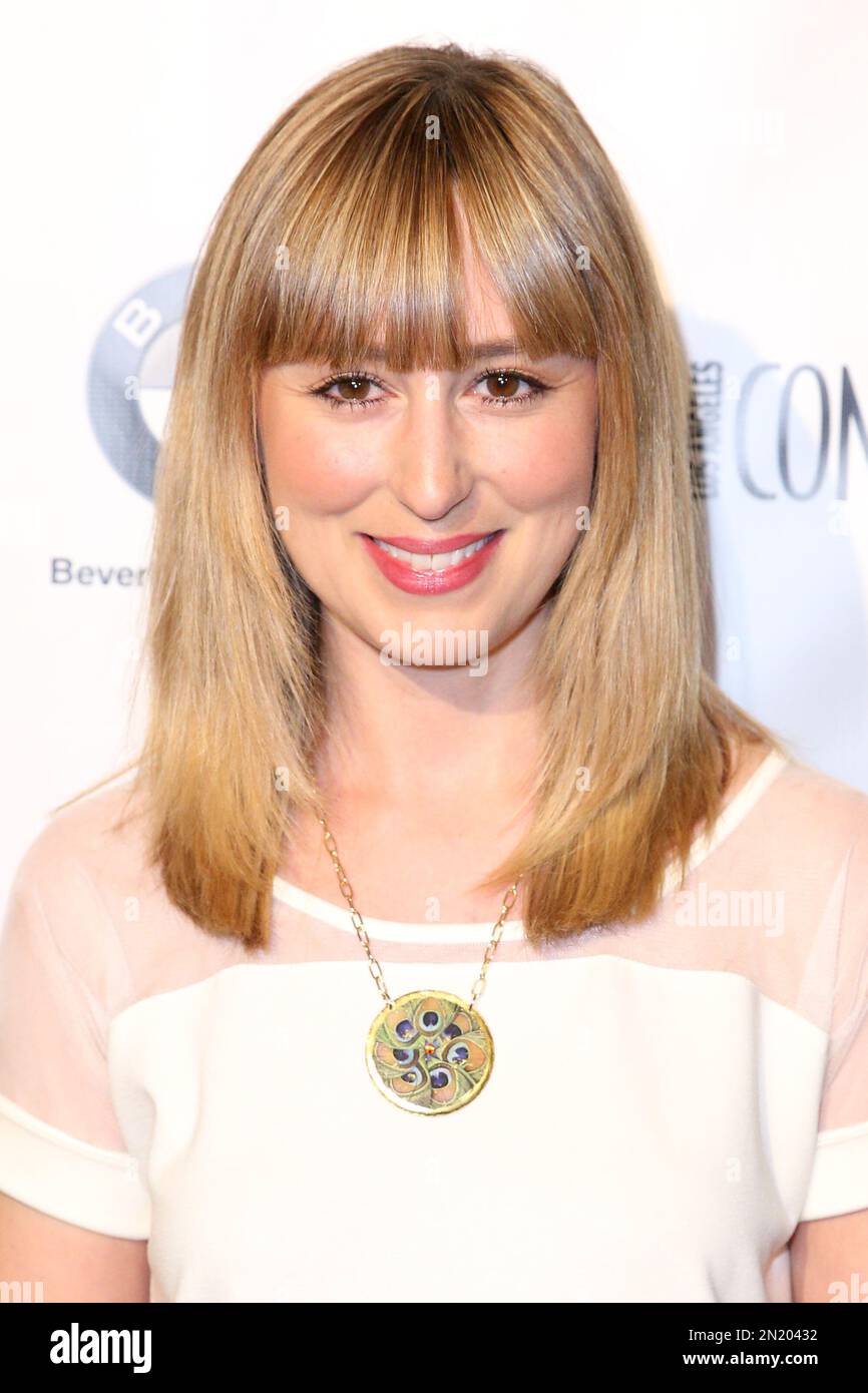 Stephanie Drake arrives at Los Angeles Confidential magazine ...