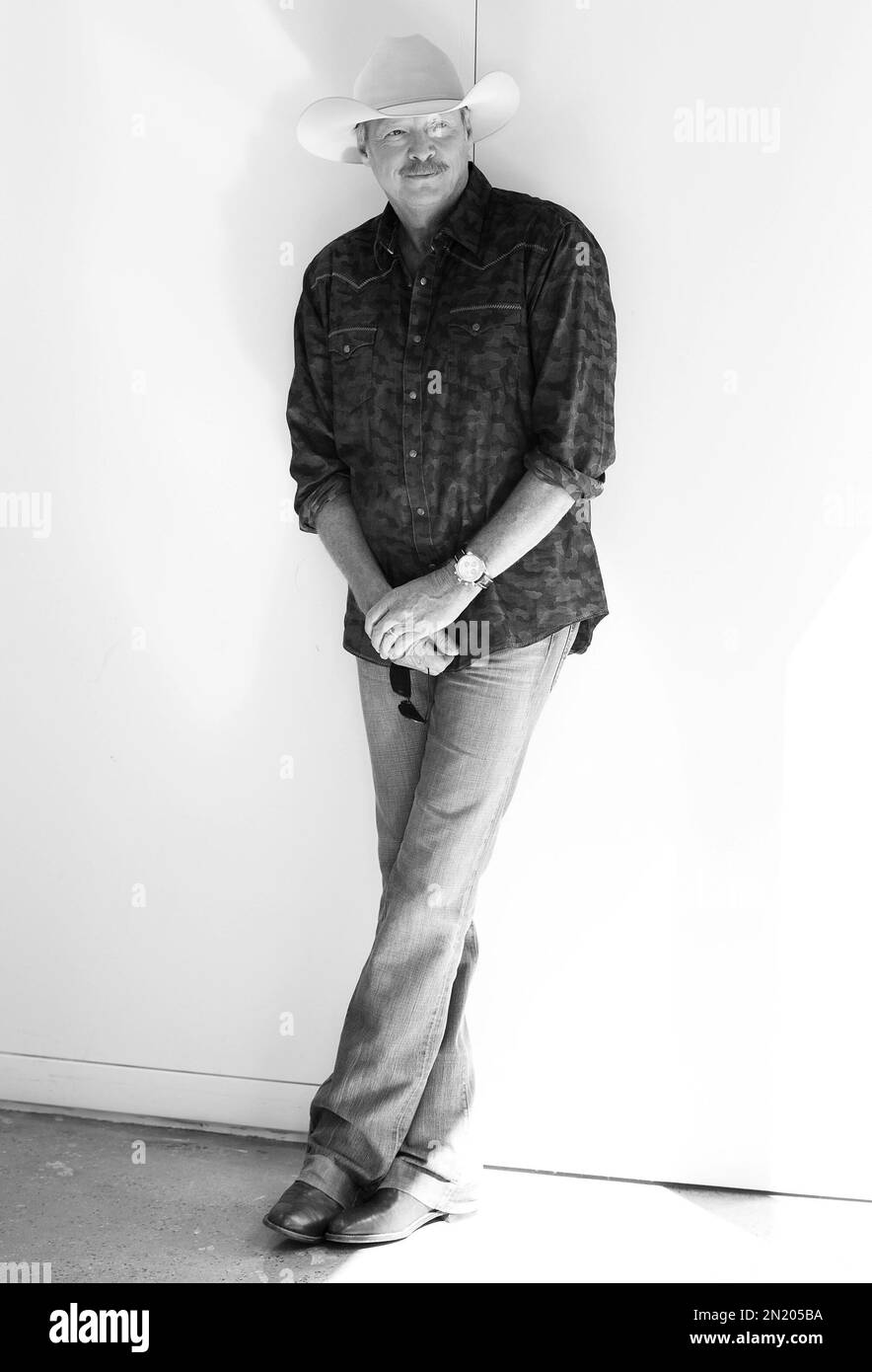 Country singer Alan Jackson poses for a portrait on Thursday, July 16 ...