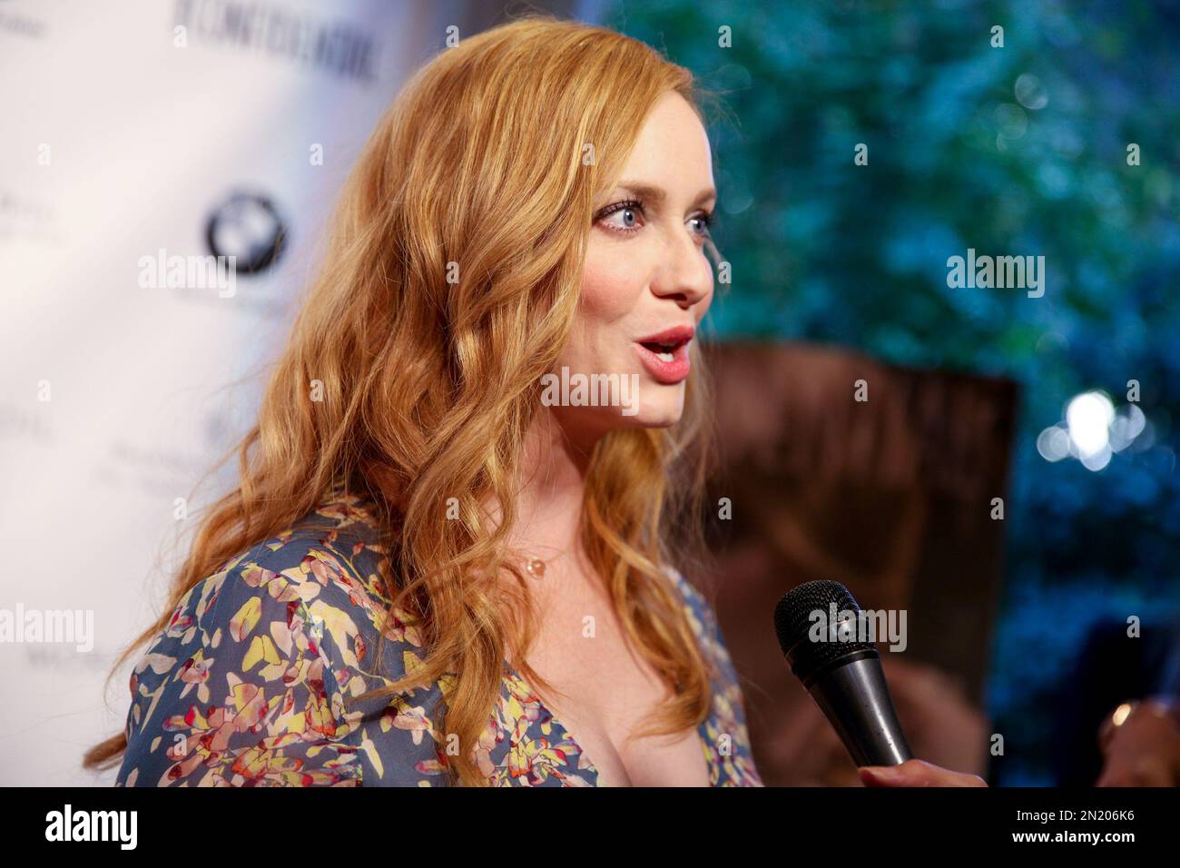 Christina Hendricks arrives at Los Angeles Confidential magazine ...