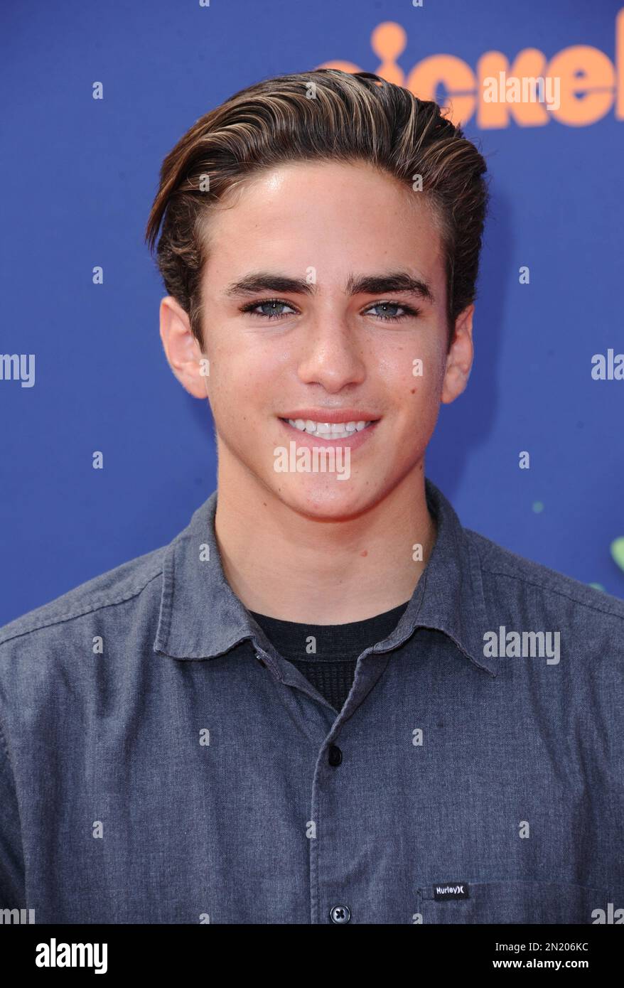 Chazz Nittolo arrives at the 2015 Kids' Choice Sports Awards at Pauley ...