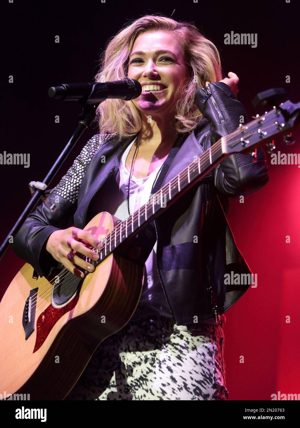 Singer-songwriter Rachel Platten performs in concert during the “The ...