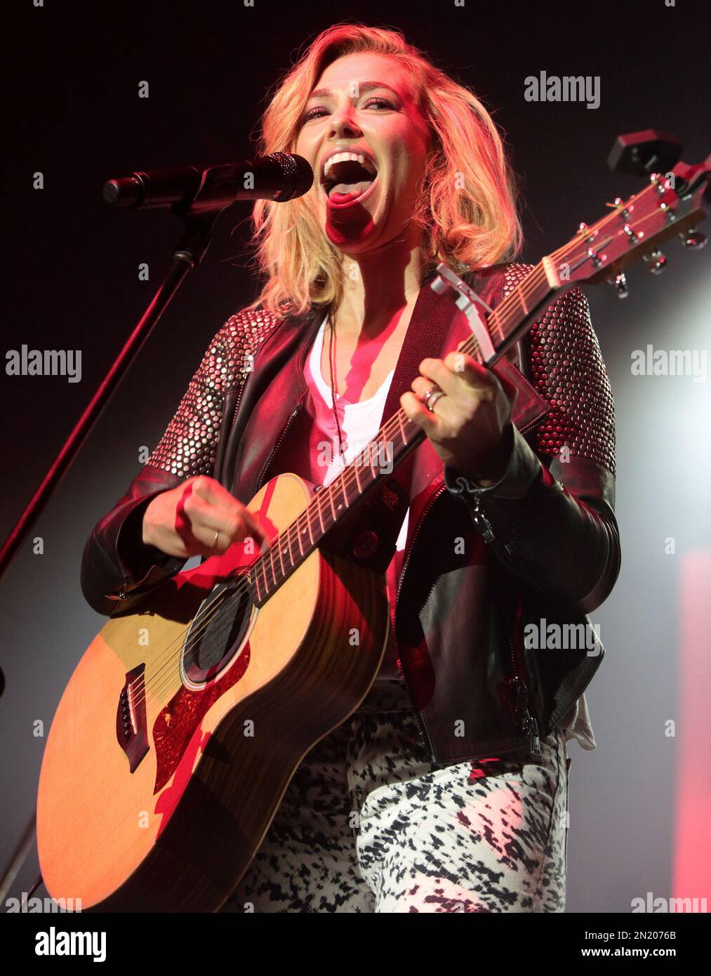 Singer-songwriter Rachel Platten performs in concert during the “The ...