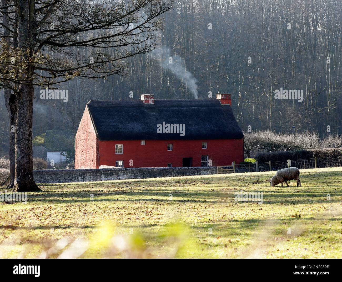 Kennixton farmhouse, St Fagan's Museum of History / Welsh Life. Taken ...