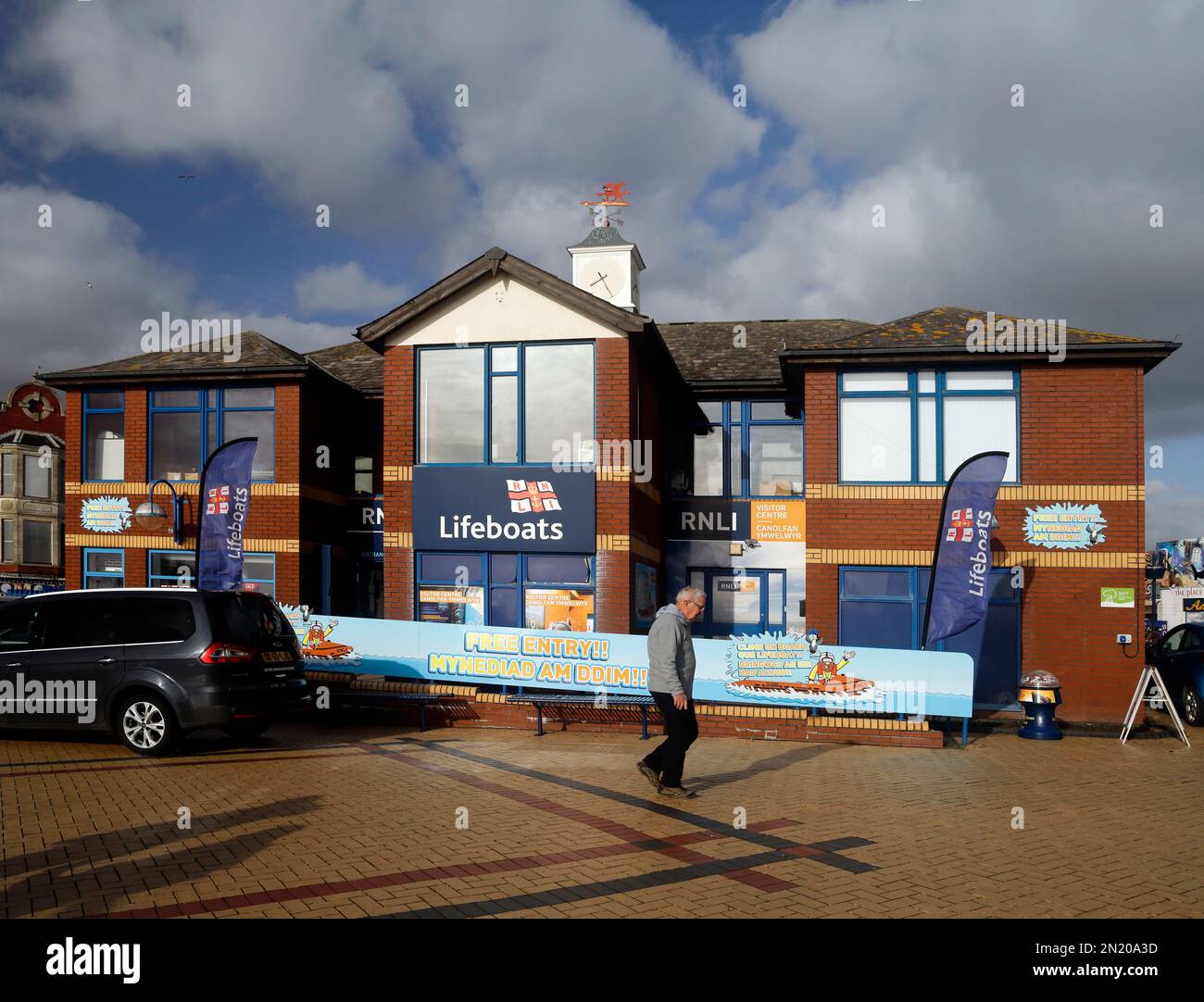 RNLI lifeboats building, Barry Island, South Wales, Taken January 2023 ...