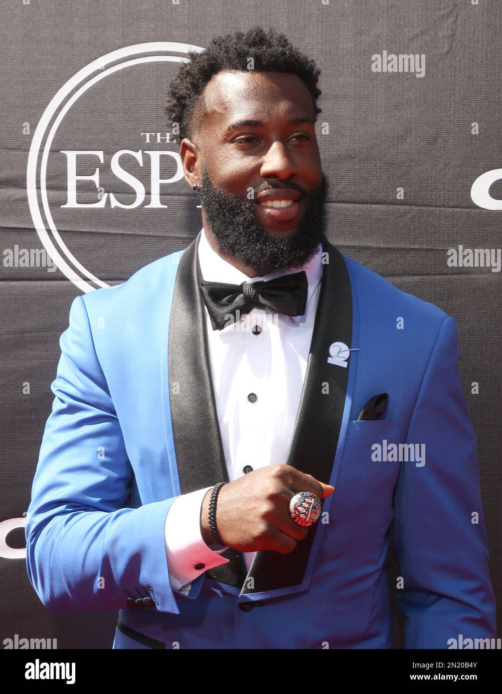 NFL player Brandon LaFell, of the New England Patriots, arrives at the ...