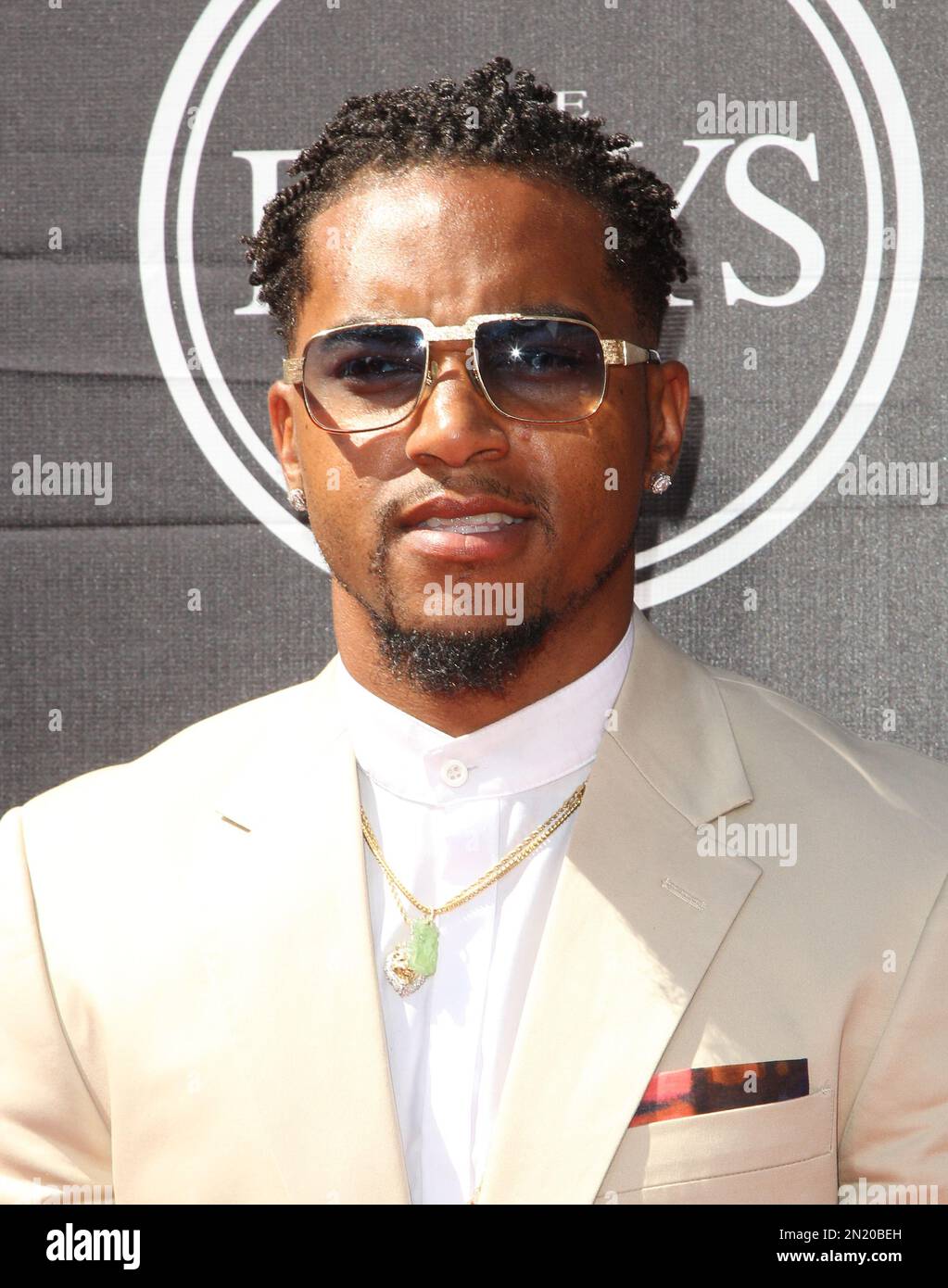 NFL player DeSean Jackson, of the Washington Redskins, arrives at the ...