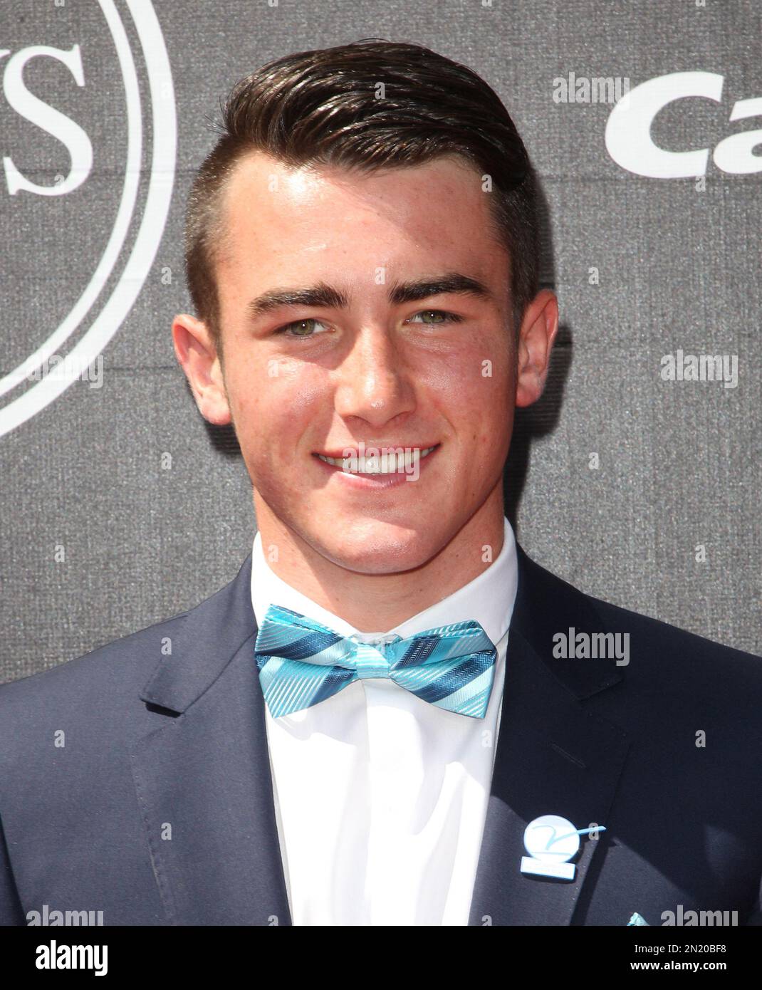Soccer player Jack Harrison arrives at the ESPY Awards at the Microsoft ...