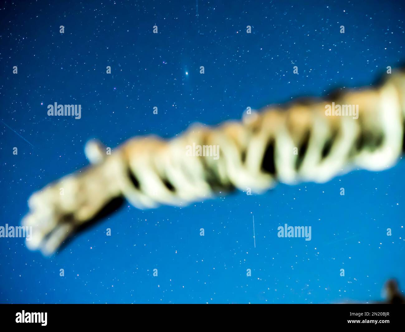 Leysdown, Kent, UK. 6th Feb, 2023. A statue appears to 'wave goodbye ...
