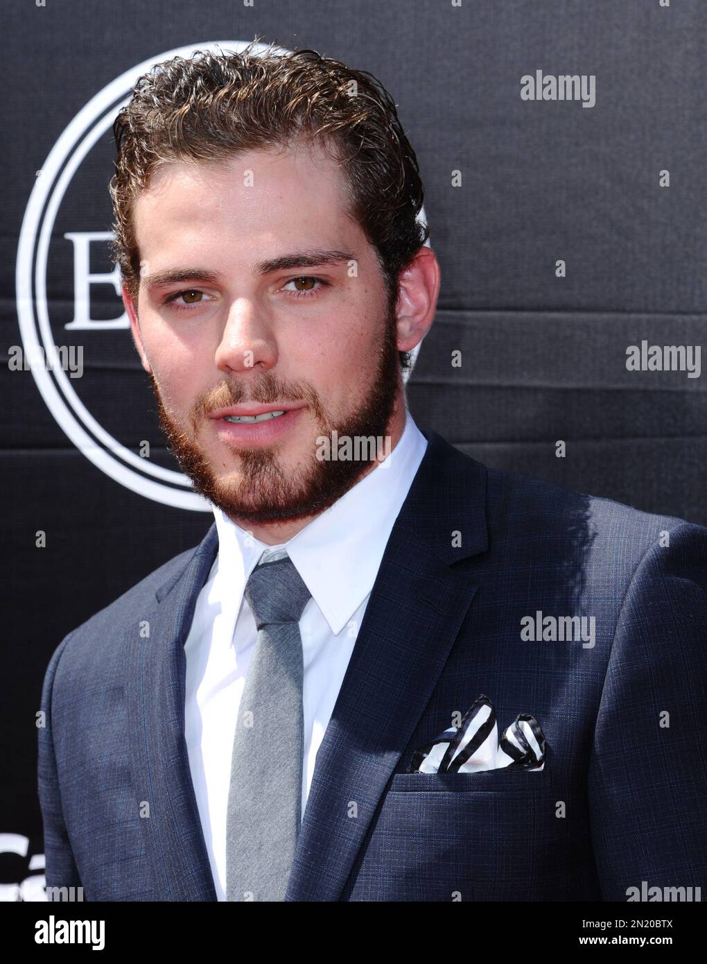 NHL player Tyler Seguin, of the Dallas Stars, arrives at the ESPY ...