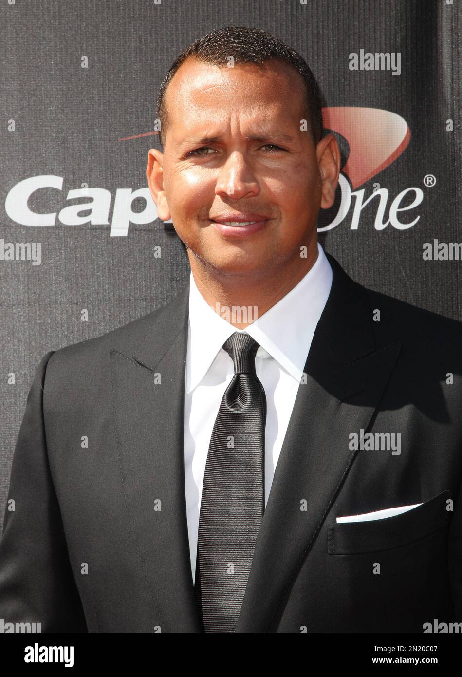 MLB player Alex Rodriguez, of the New York Yankees, arrives at the ESPY ...