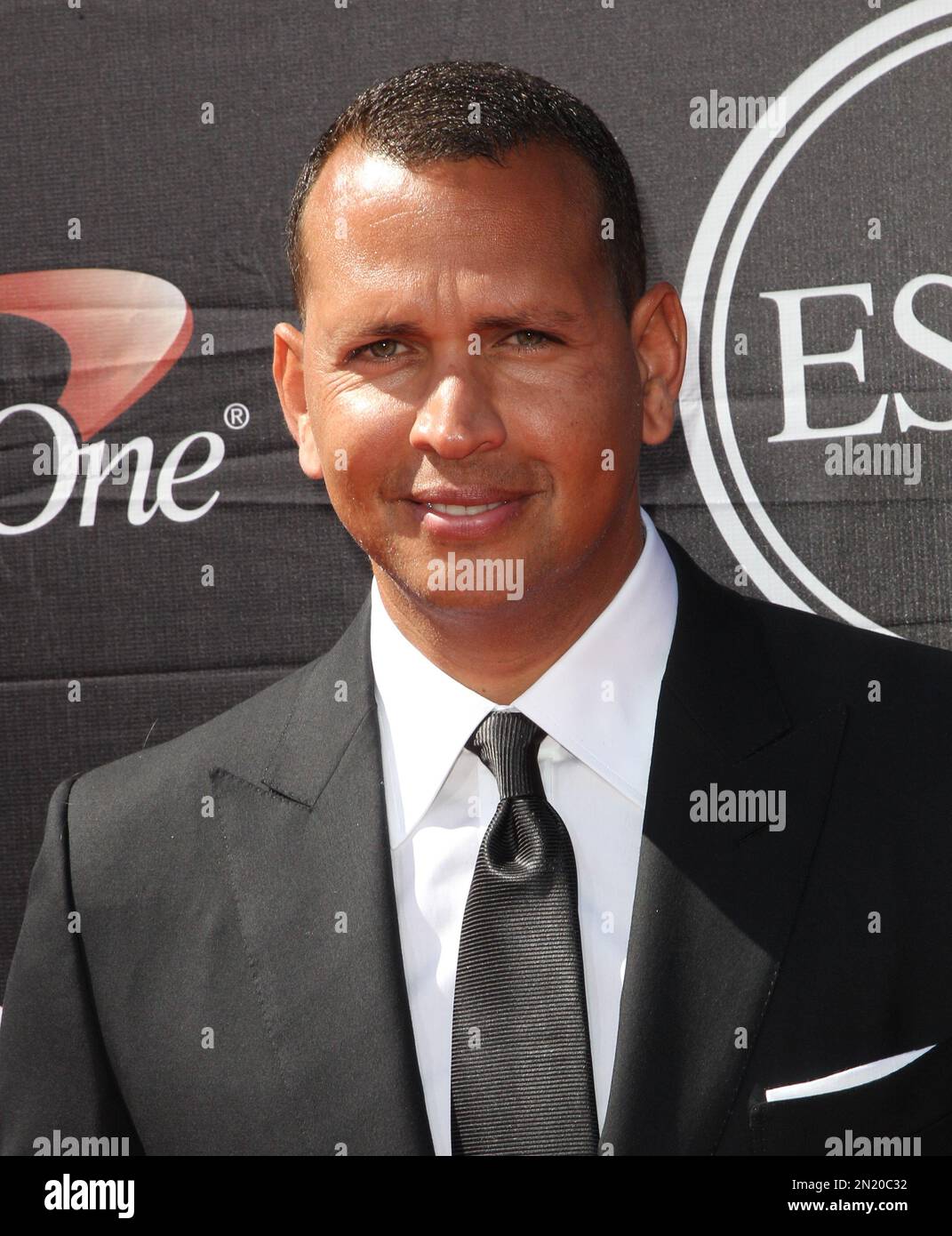 MLB player Alex Rodriguez, of the New York Yankees, arrives at the ESPY ...