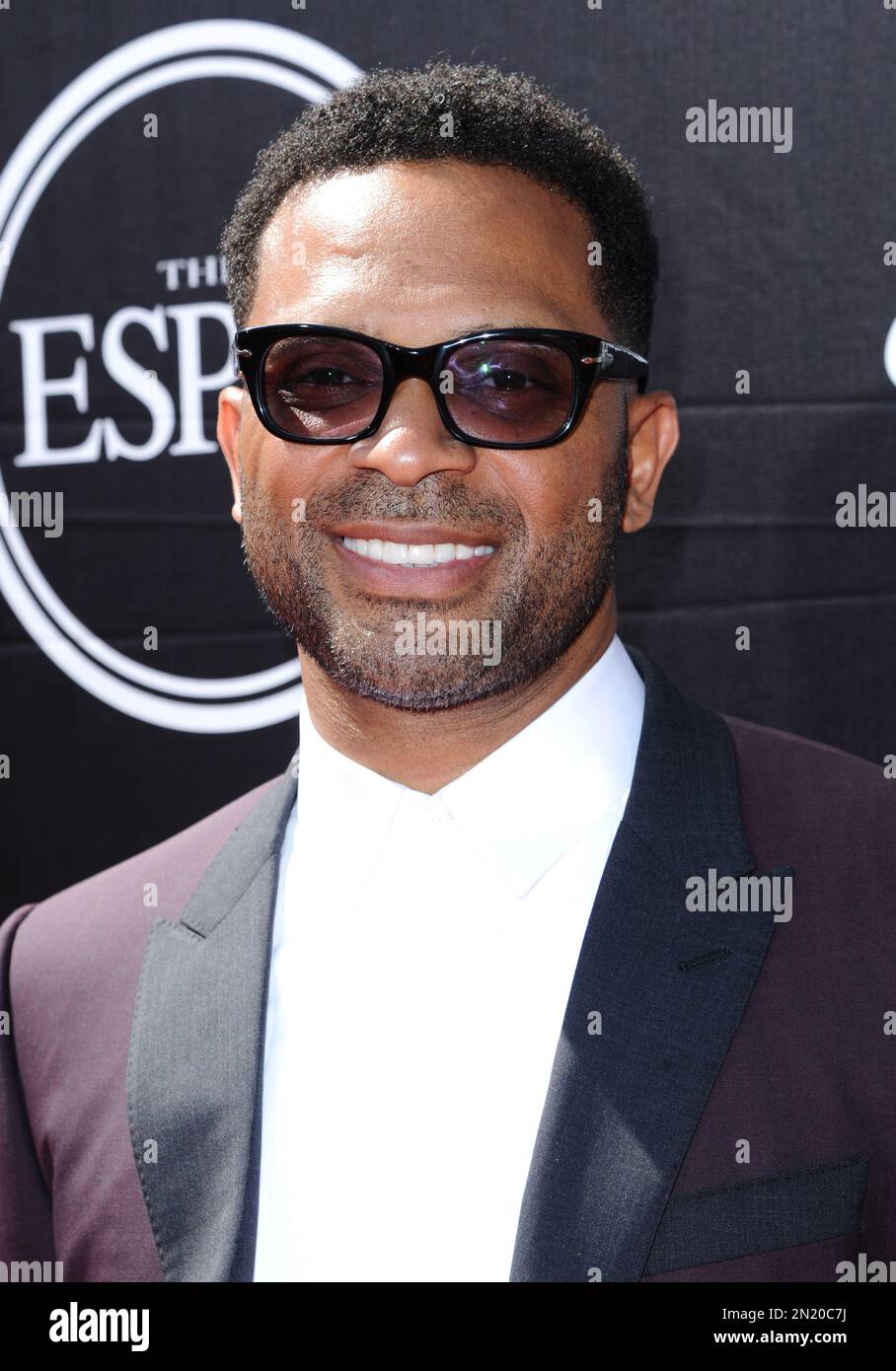 Mike Epps arrives at the ESPY Awards at the Microsoft Theater on ...
