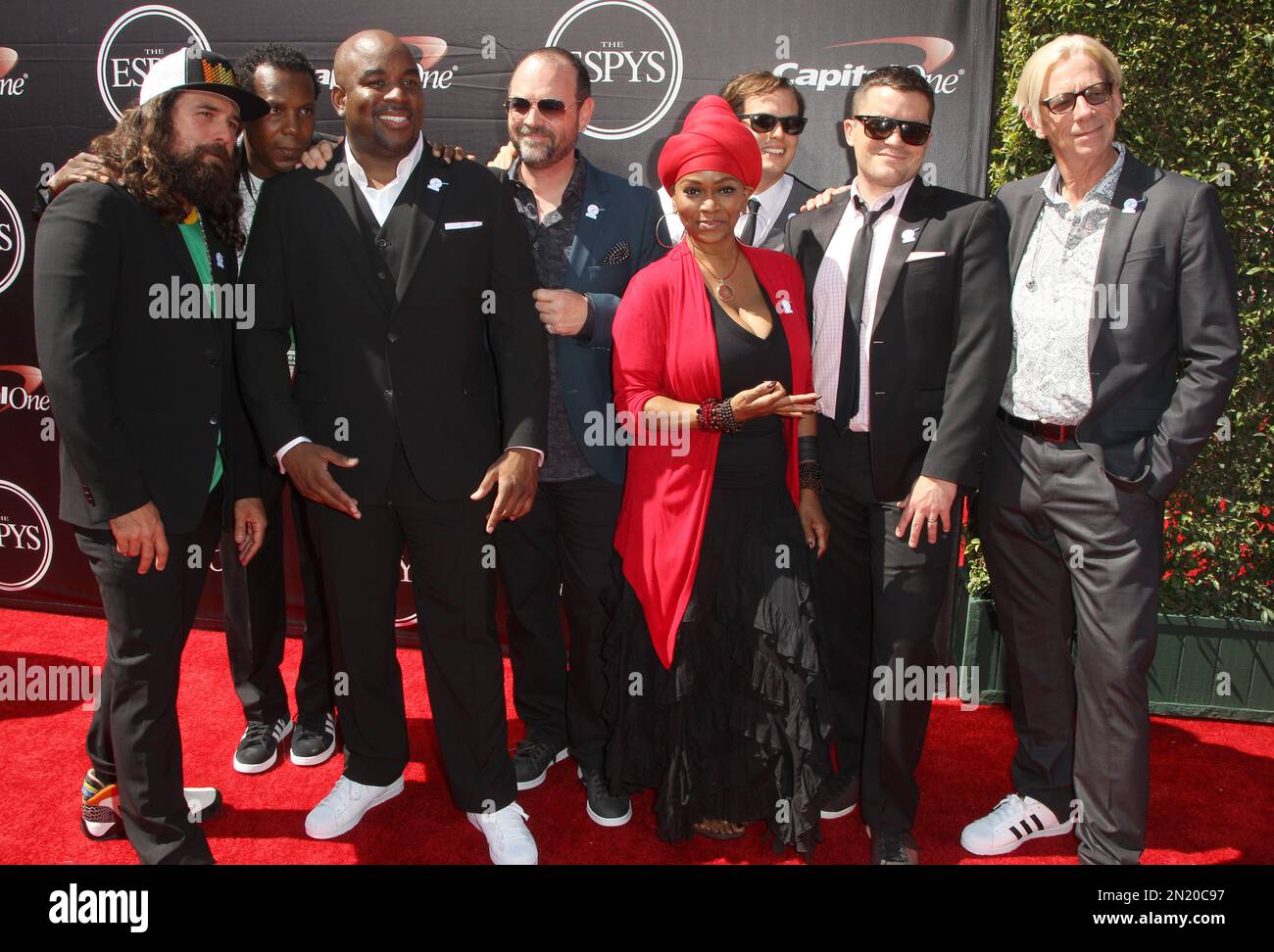 Crown and the M.O.B. arrives at the ESPY Awards at the Microsoft ...