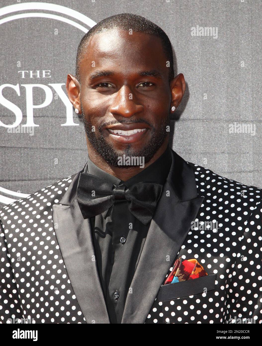 NFL player Ricardo Lockette, of the Seattle Seahawks, arrives at the ...