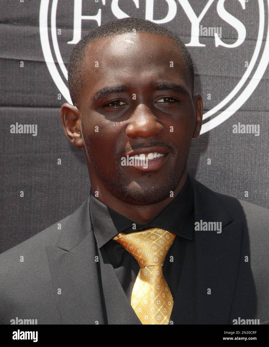 Boxer Terence Crawford arrives at the ESPY Awards at the Microsoft ...