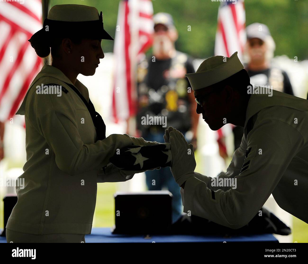 U.S Navy Fireman, Machinists Mate Striker Aixa Cruz, left, and U.S Navy ...
