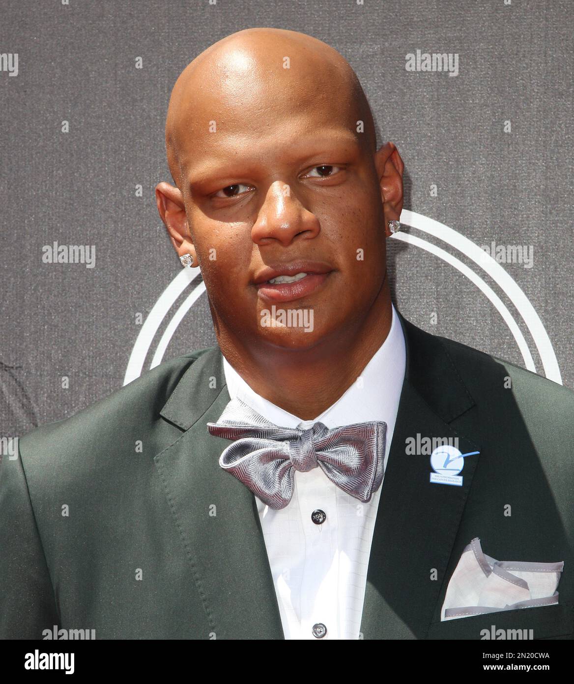 NBA player Charlie Villanueva, of the Dallas Mavericks, arrives at the ...