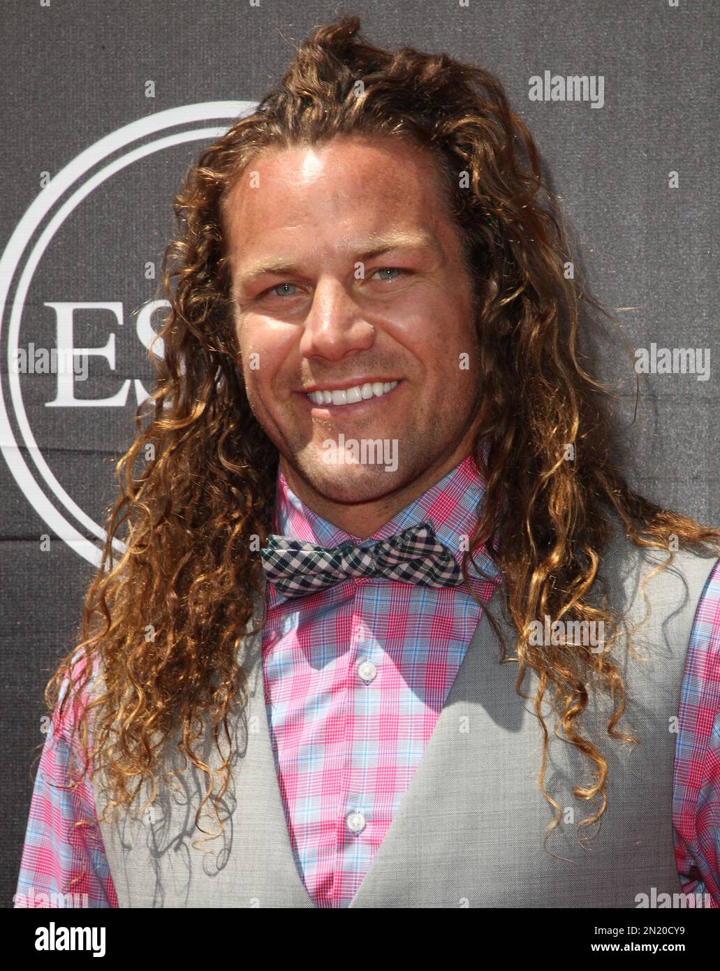 Rugby player Todd Clever, of the NTT Shining Arcs in Japan's Top League ...