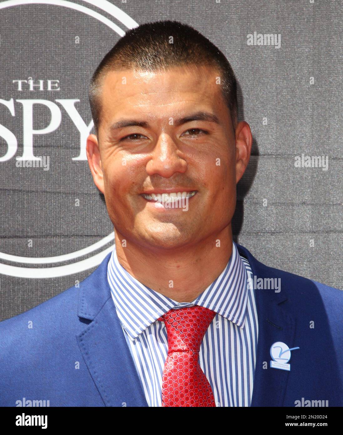 Baseball player Jeremy Guthrie, of the Kansas City Royals, arrives at ...