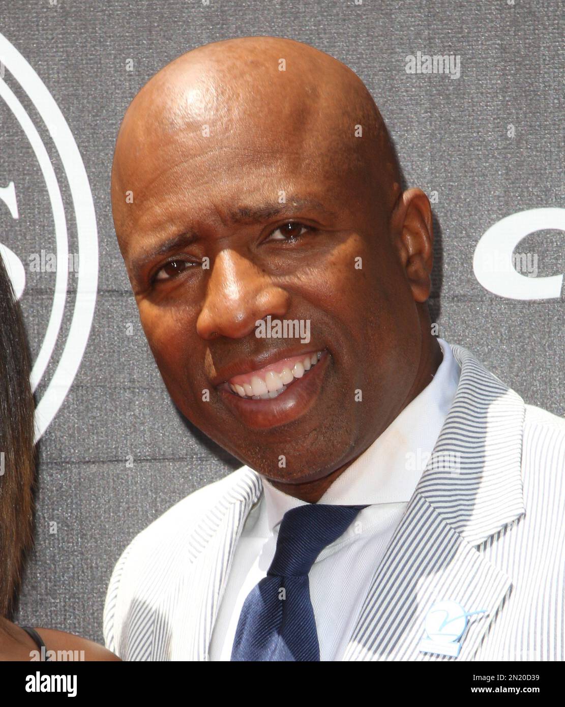 Former NBA player Kenny Smith arrives at the ESPY Awards at the ...
