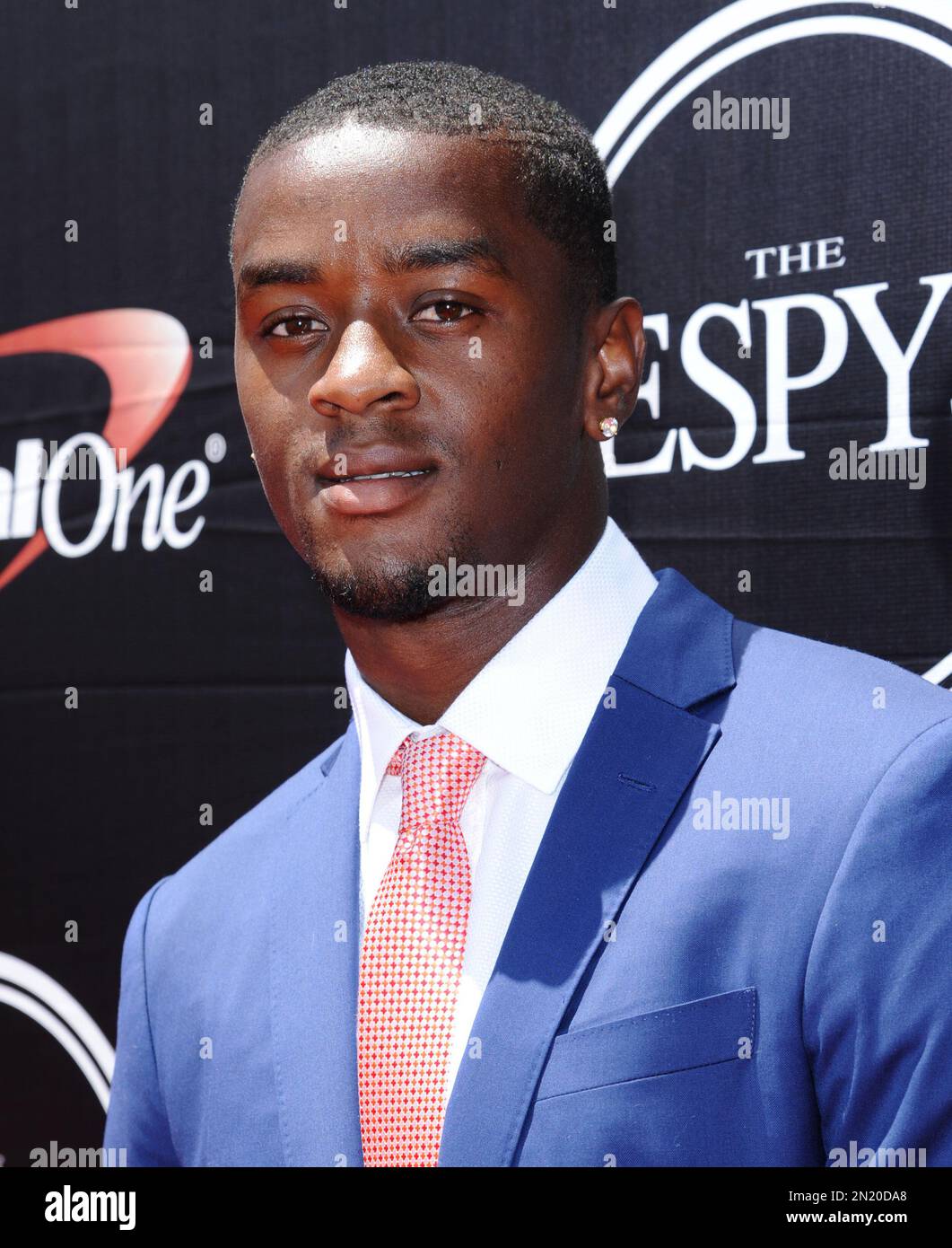 College football player Jonathan Banks arrives at the ESPY Awards at ...