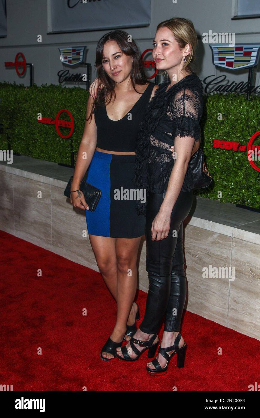 Zelda Williams, left, and Arianna Schioldager attend the BODY at ESPYs ...