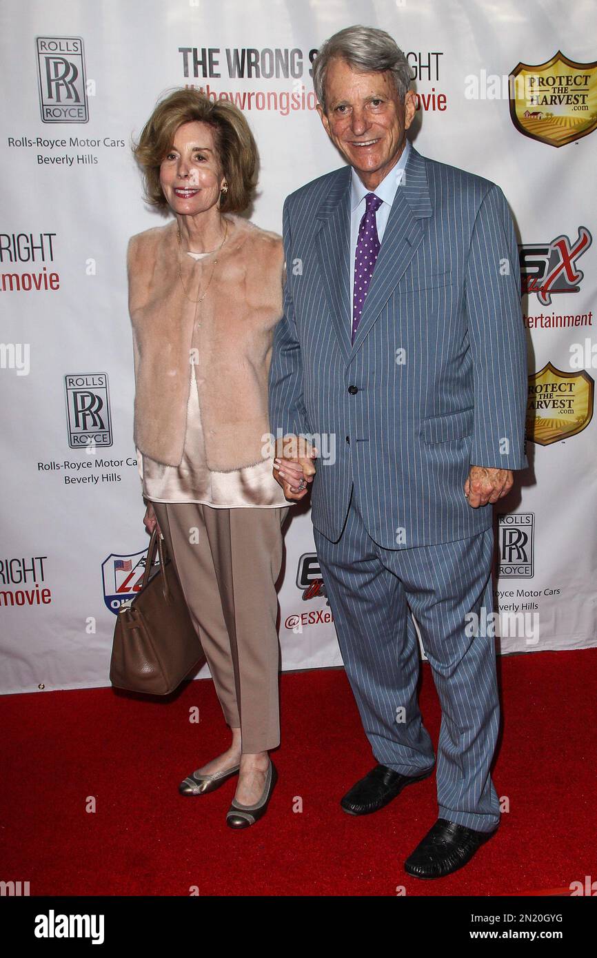 Carole Harris and John Harris attend the premiere of "The Wrong Side of ...