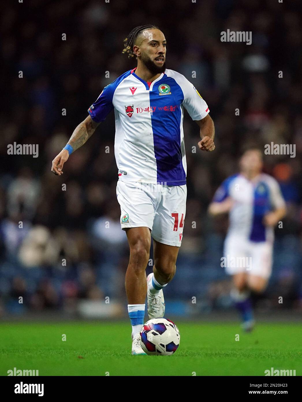 Blackburn Rovers' Sorba Thomas during the Sky Bet Championship match at ...