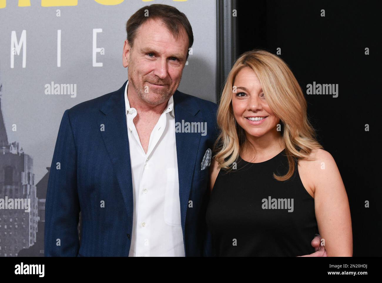Colin Quinn and girlfriend attend the world premiere of "Trainwreck" at ...