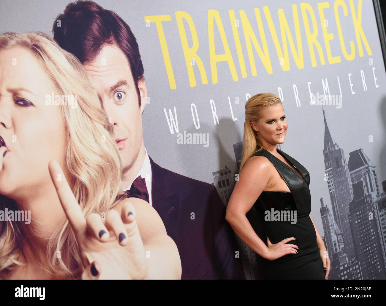 Actress Amy Schumer attends the world premiere of "Trainwreck" at Alice ...