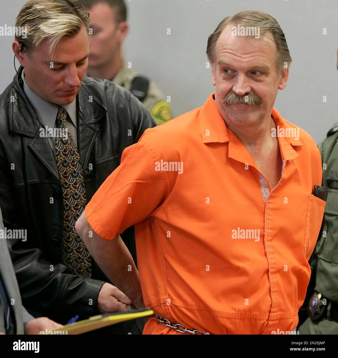 FILE - In this Oct. 6, 2005 file photo, convicted murderer and death ...