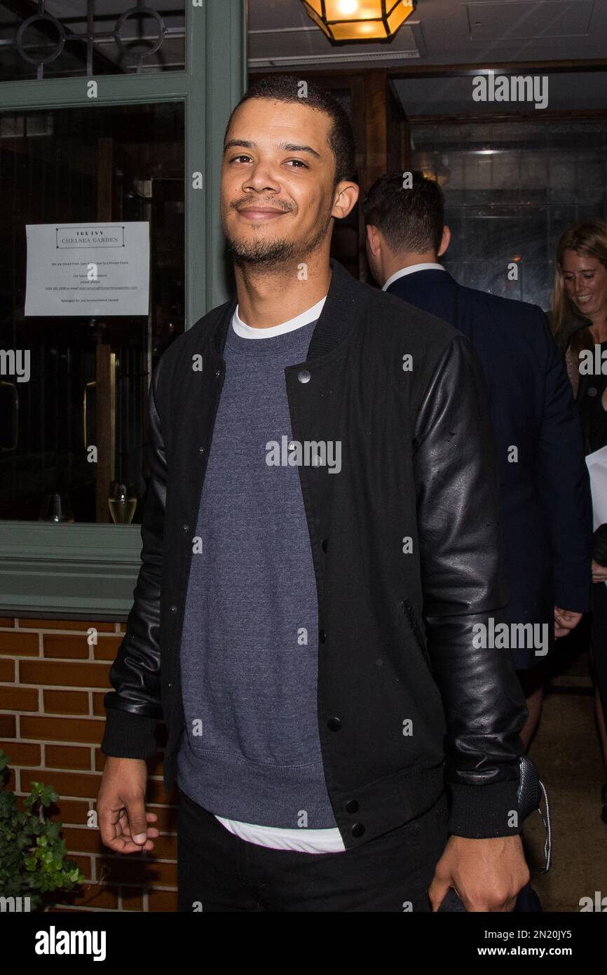 Jacob Anderson arrives at the Sony Music Party in London, Tuesday, July ...