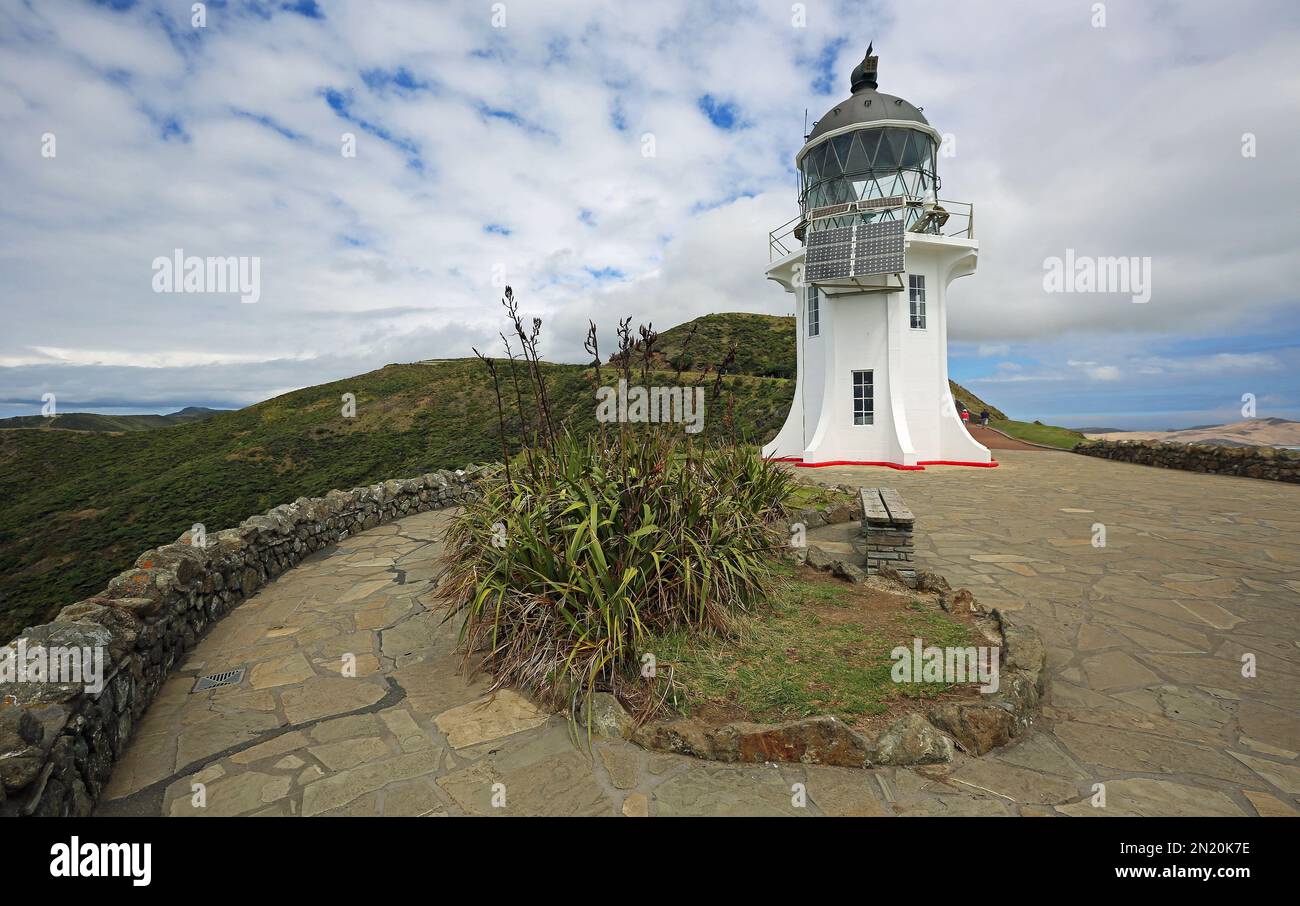 The lighthouse - Cape Reinga - New Zealand Stock Photo - Alamy