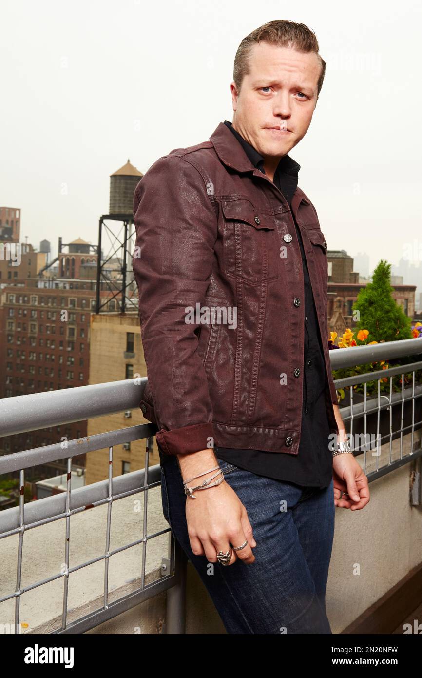 In this May 19, 2015 photo, American singer-songwriter Jason Isbell ...