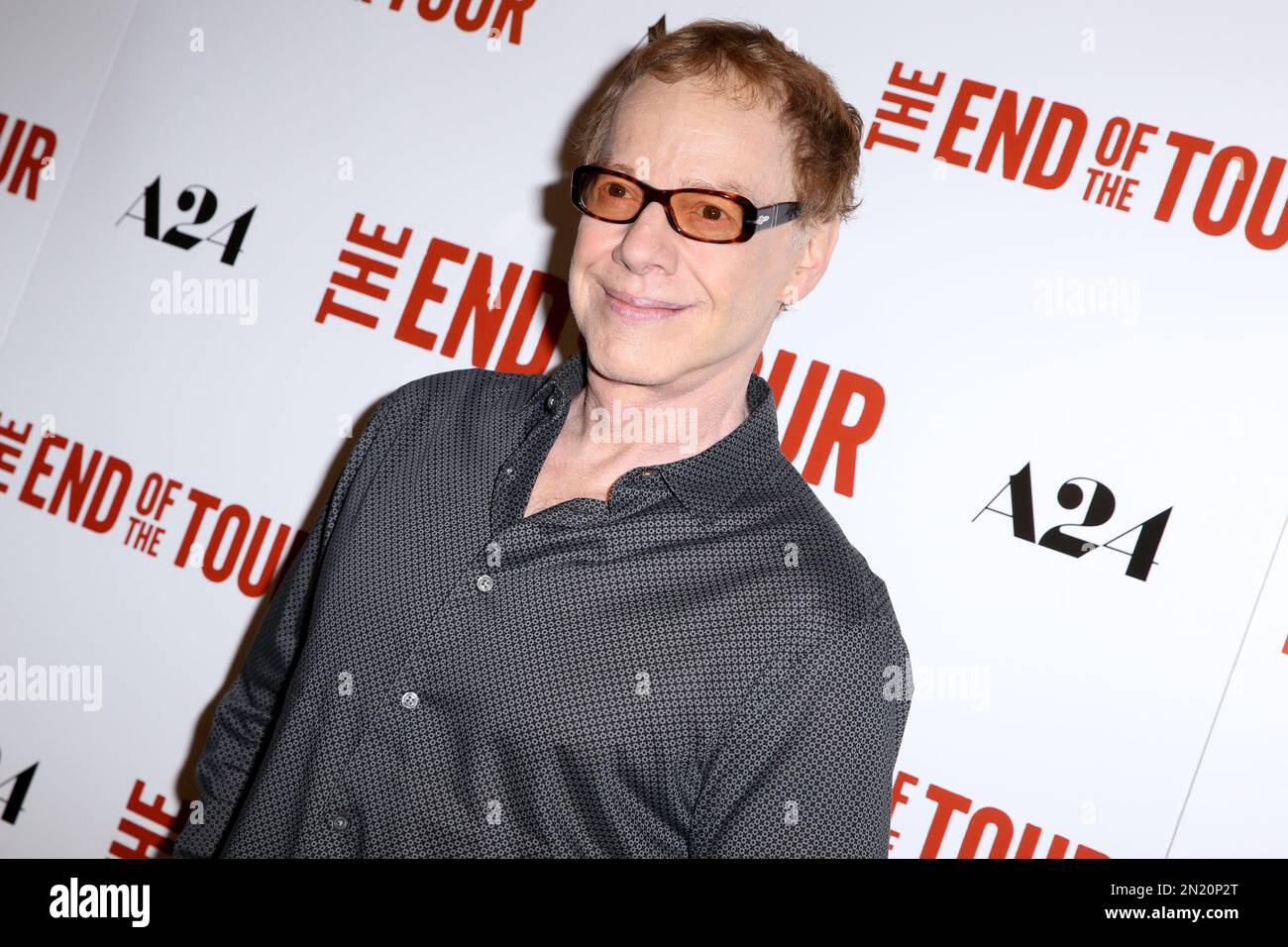 Danny Elfman arrives at the LA Premiere of "The End of the Tour" at the ...