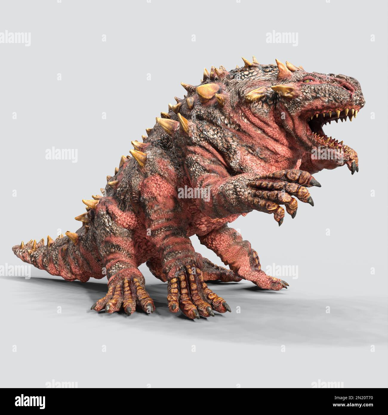 3d-illustration of an isolated fantasy basilisk creature Stock Photo ...